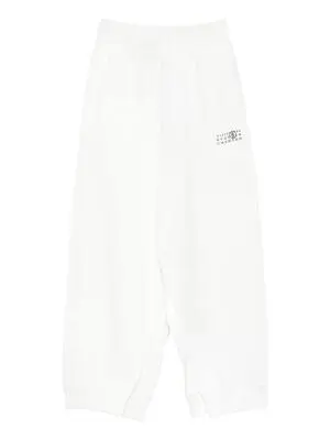 MAISON MARGIELA Number-print Track Pants - White