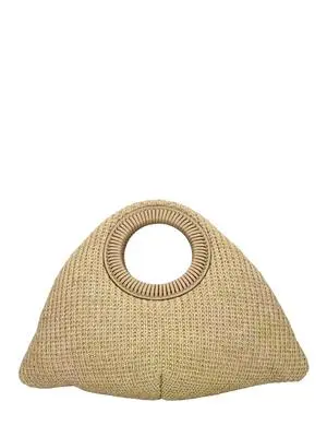 CULT GAIA Thais Woven Top-Handle Bag