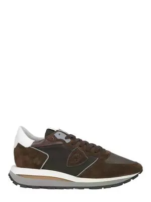 Philippe Model Tropez Haute Sneakers - Brown