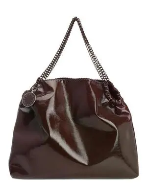 Stella McCartney Falabella Chain-trimmed Tote - Brown