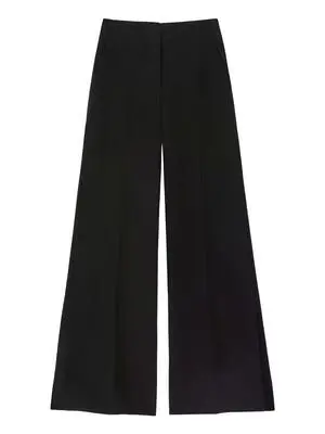 Lafayette 148 New York Pressed-pleat Trousers - Black