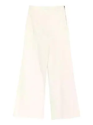 Ulla Johnson Wide-leg Cotton Trousers - Yellow