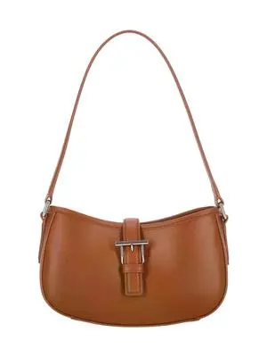 Alexander McQueen Mini T-bar Shoulder Bag - Brown