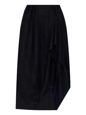 VIVIENNE WESTWOOD Ruffled Asymmetrical Skirt - Black