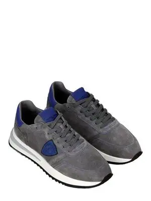 Philippe Model Suede Panelled Sneakers - Grey
