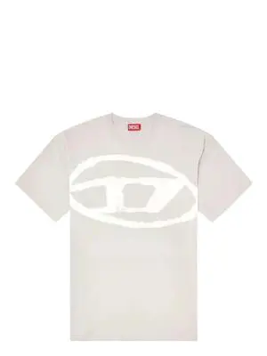 DIESEL® T-boxt-bleach Graphic-print T-shirt - Grey