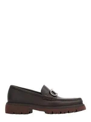 FERRAGAMO Cocoonvit Saddle Slip-on Loafers - T.moro