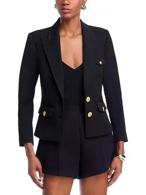 L'Agence Wylla Structured Blazer - Black