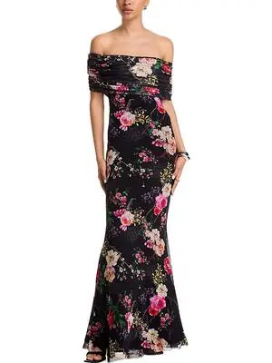 AFRM Mccall Maxi Dress - Noir Summer