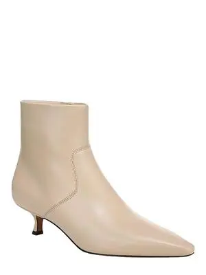 Vince Simone Leather Ankle Boots - Birch Sand