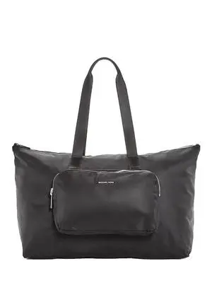 Michael Kors Tanner Reversible Packable Large Tote Black