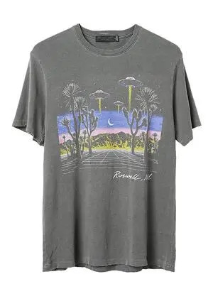 Junk Food Clothing Roswell Vintage Tee - Black
