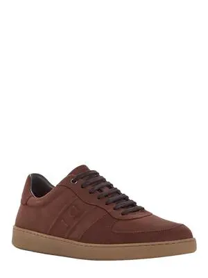 FERRAGAMO Adam Bianco Sneakers - Mid Brown