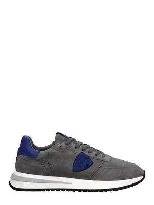 Philippe Model Suede Panelled Sneakers - Grey