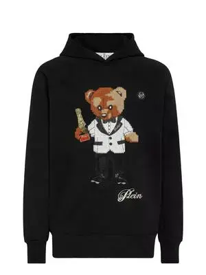 Philipp Plein Hooded Sweatshirt - Black