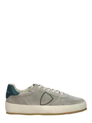 Philippe Model Leather Low-top Sneakers - Grey