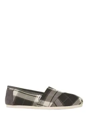 Toms Plaid Espadrilles - Grey