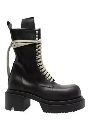 Rick Owens 60mm Bogun Boots - Black