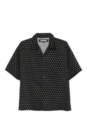 NEIGHBORHOOD Monogram-pattern Shirt - Black