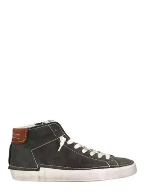 PHILIPPE MODEL PRSX High-Top Suede Sneakers