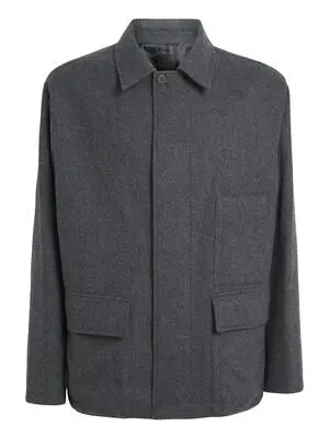 LE17SEPTEMBRE Wool Field Jacket - Grey