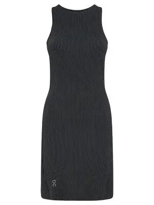 On All-day Ribbed Mini Dress - Black