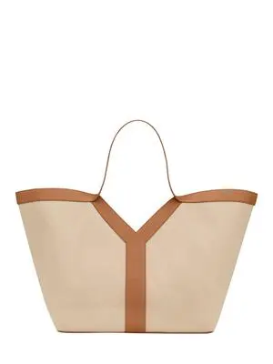 Saint Laurent Y Tote Bag - Nude