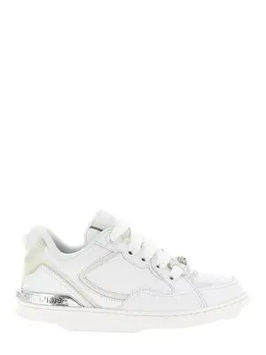 Versace Biggie Basket Sneakers - White