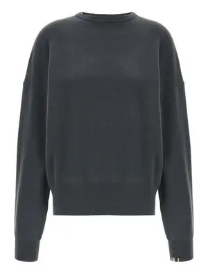 EXTREME CASHMERE X N.355 Tes' Cashmere Sweater - Gray