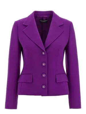 Dolce & Gabbana Dolce Single-breasted Blazer - Purple