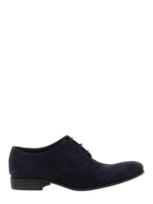 JULIAN Suede Lace-up Shoes - Blue