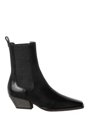 BRUNELLO CUCINELLI Leather Chelsea Boots