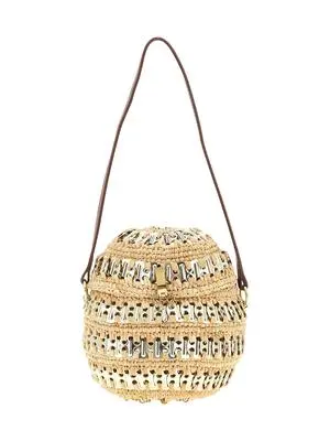 Rabanne 1969 Ball Handbag - Beige