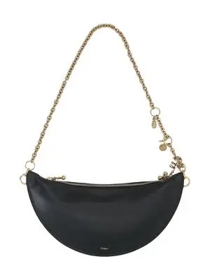 Chloé Icons Leather Shoulder Bag - Black