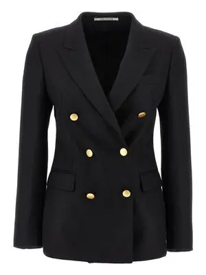 TAGLIATORE Wool Double-Breasted Jacket