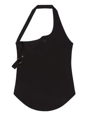COURREGES 90's Buckle Tank Top - Black