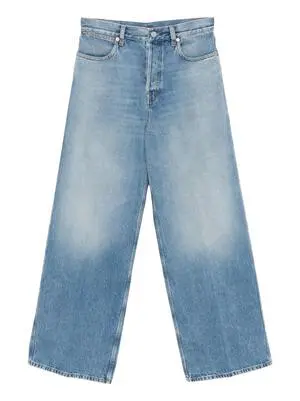 Gucci Wide-leg Denim Jeans - Clear Blue