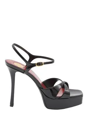 Saint Laurent Debbie Platform Stiletto Heels - Black