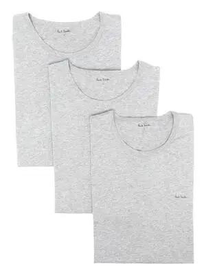 Paul Smith Cotton T Shirt 3pack - Grey