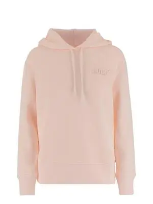 AUTRY Cotton Hooded Sweatshirt - Pink