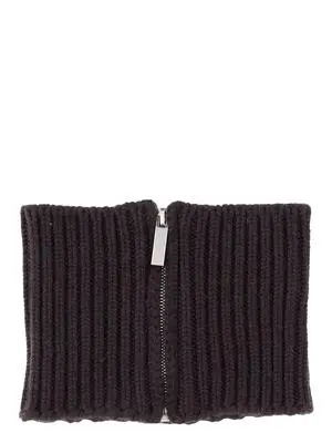 SA SU PHI Cashmere Knit Cash Collar - Brown