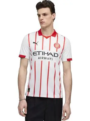 PUMA Girona Fc 25/26 Home Soccer Jersey - White