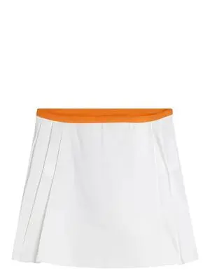 J. Lindeberg Pleated Tennis Skirt - White