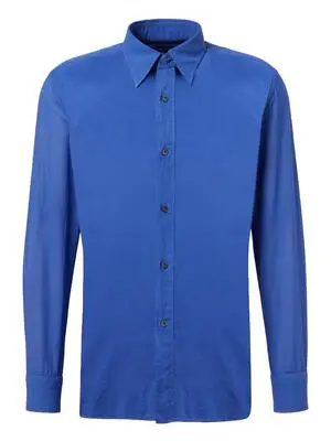 TOM FORD Cotton Shirt - Blue
