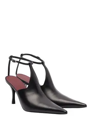 Magda Butrym Leather Pumps - Black