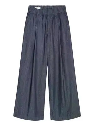 Dries Van Noten Wide-leg Trousers - Blue