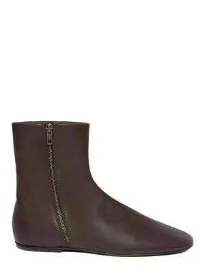 Dries Van Noten Zip-fastening Sock Boots - Brown