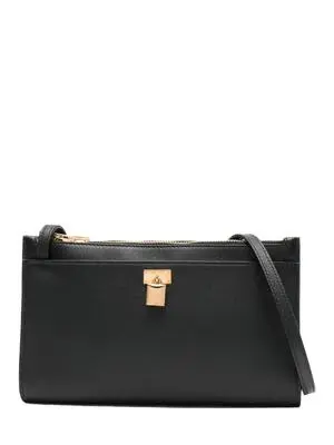 TOM FORD Natural Grain Leather Padlock Mini Bag - Black