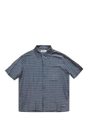 Our Legacy Heusen Shirt Picnic Check - Grey