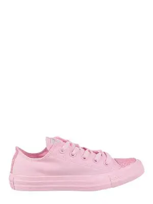 CONVERSE Chuck Taylor All Star Low Glitter Toe Sneakers - Pink